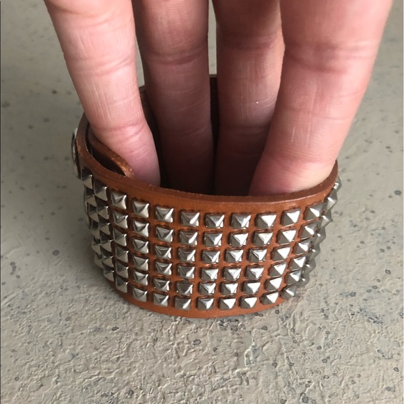 Jewelry | Silver Studded Bracelet | Poshmark